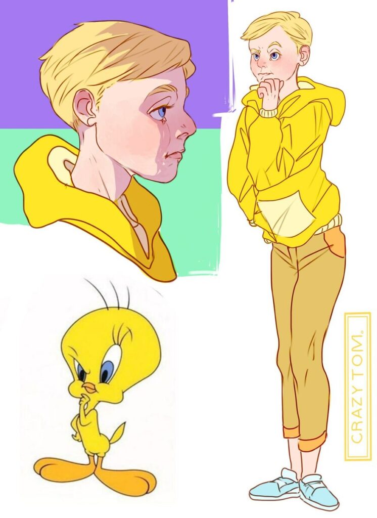 Illustrator Imagines What Cartoon Characters Would Look Like As Humans ...