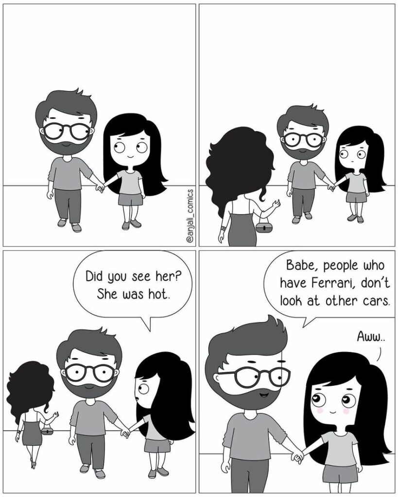 Artist Creates 20 Cute Relatable Comics About Life As A Couple - Itsaww
