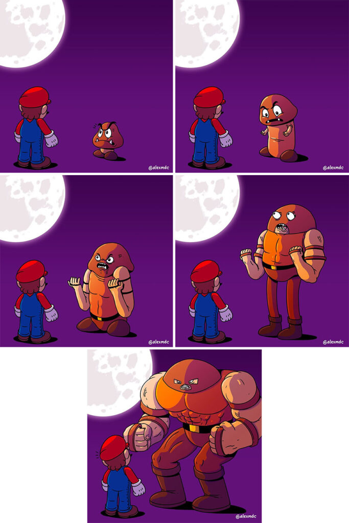 Artist Reveals The Unsettling Behind-The-Scenes Of Popular Characters ...