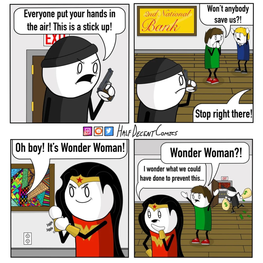 25 Colorful and Eye-Catching Comics by “Half Decent Comics” - Itsaww